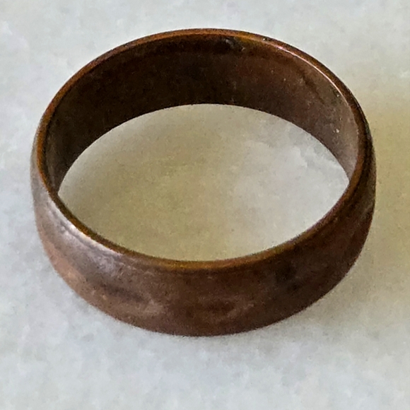 Accessories | Solid Copper Stamped Mens Ring Possibly 193s | Poshmark